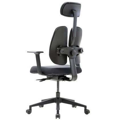 DUOREST D2500G-DAS Gold Renewal Ergonomic Desk Chair - Black Frame (20