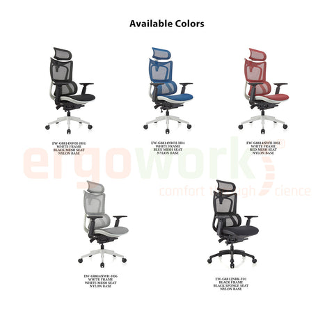ERGOWORKS – Truly Perfect Chair | Premium Ergonomic Chair, EW-G881
